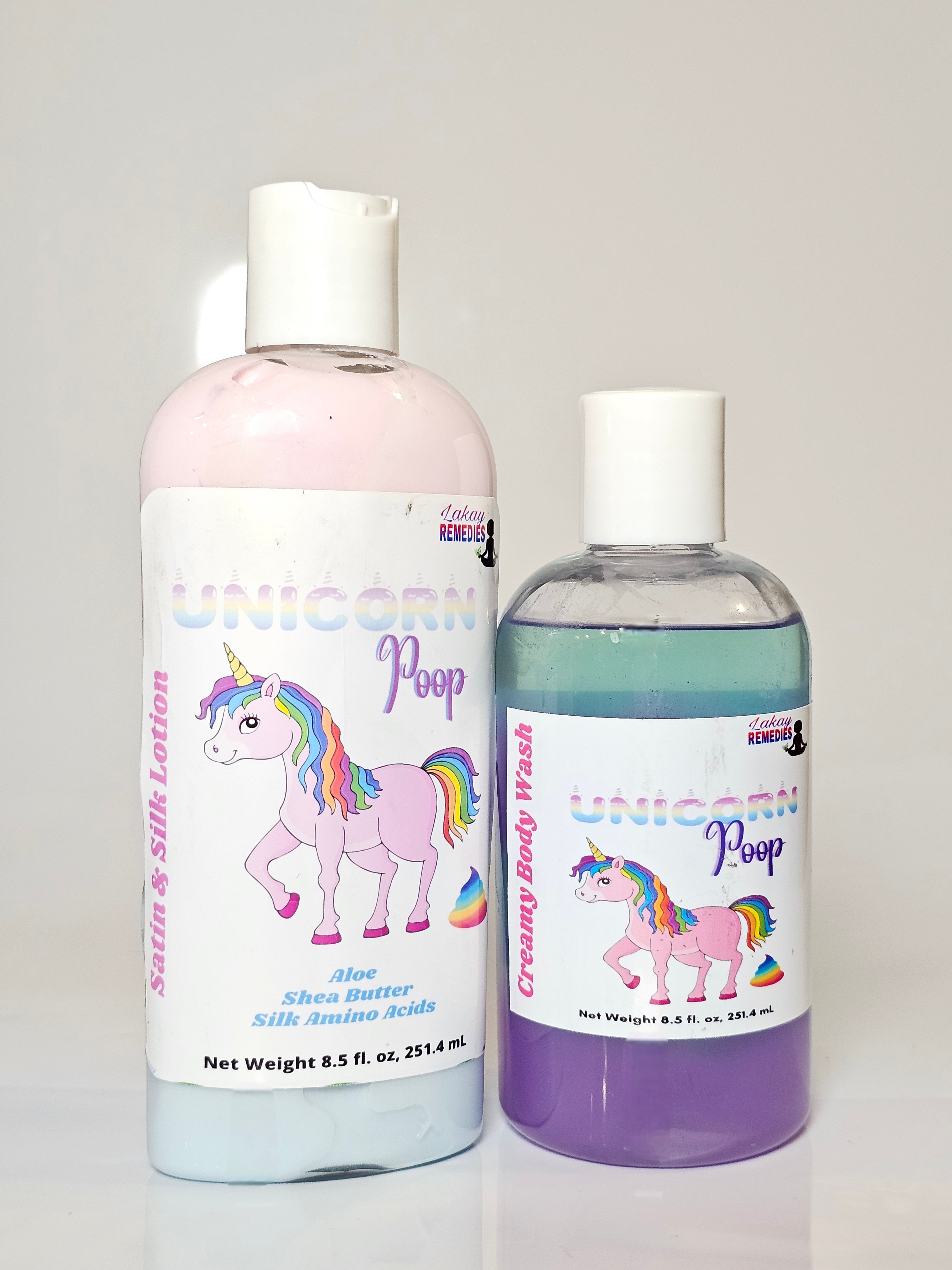 Unicorn Poop Body Wash & Lotion Set – Lakay Remedies